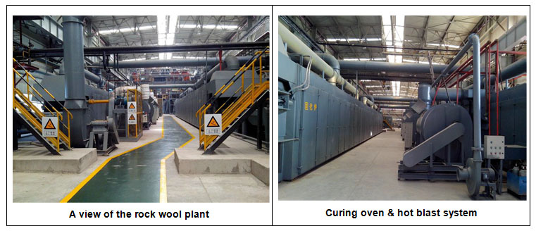 Rock wool making plant from China, using the molten slag from MAGMA ...